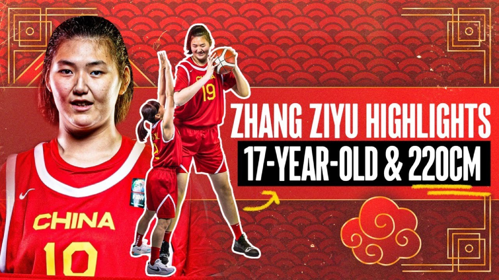 Profil dan Biodata Zhang Ziyu, ‘Raksasa Muda Basket Cina' yang Viral ...