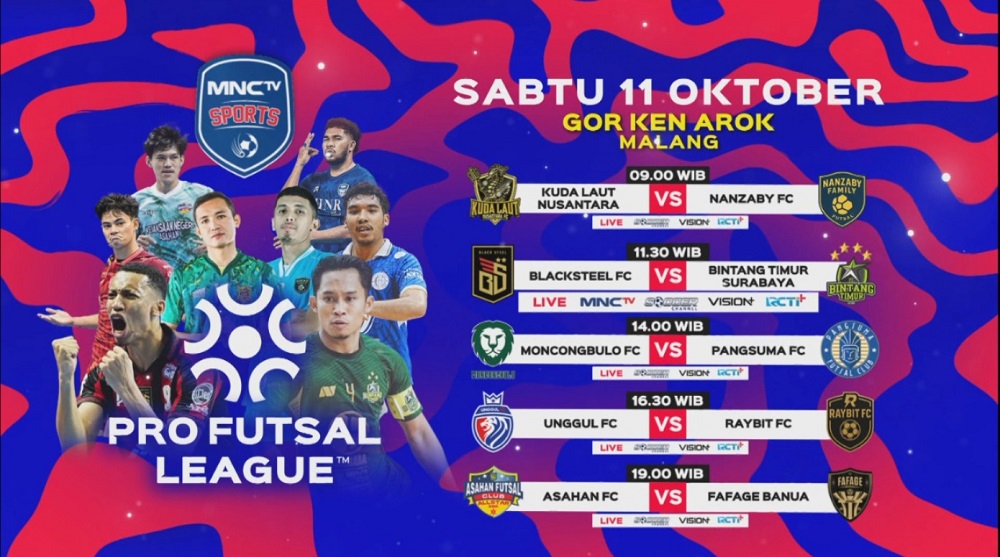 Pro Futsal League 2025/2026 Pekan ke-2: Blacksteel FC Vs Bintang Timur ...