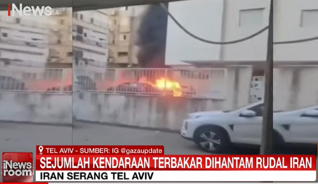 Rudal Iran Tembus Jantung Tel Aviv Israel, 2 Tewas Puluhan Warga ...