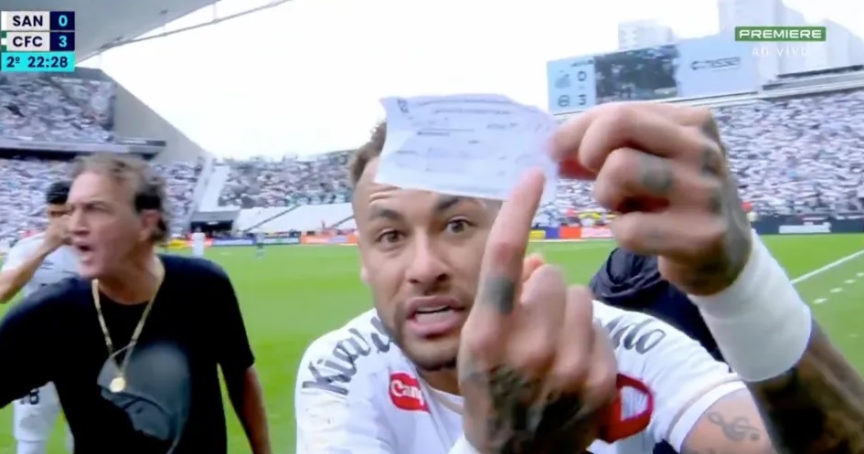 Konyol Banget! Viral Neymar Ngamuk usai Salah Pergantian Pemain