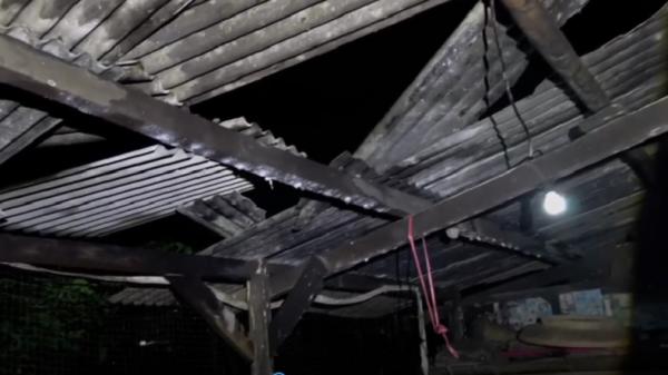 2 Rumah Warga di Majalengka Rusak Tersambar Petir dan Angin Kencang