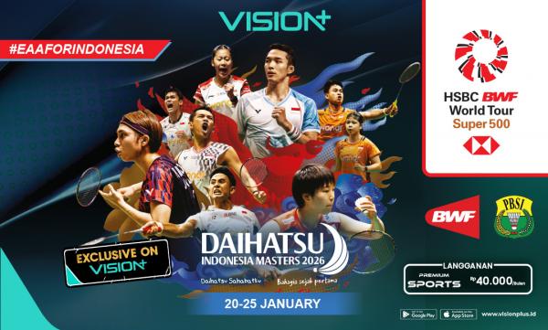 Jadwal Lengkap dan Link Live Streaming Indonesia Masters 2026, Saksikan ...