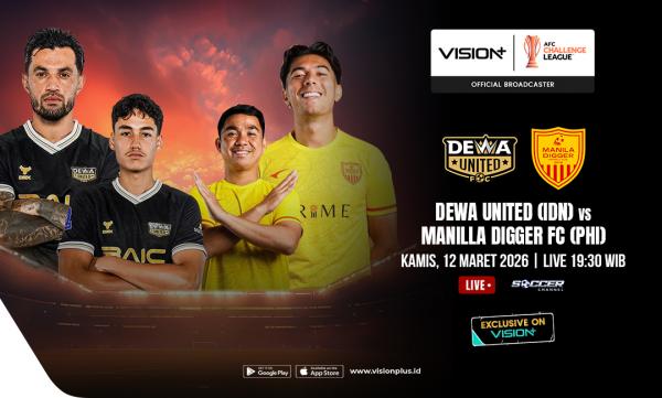 Jadwal dan Link Live Streaming Dewa United vs Manila Digger di AFC ...