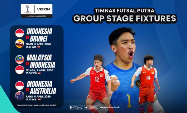 Jadwal Lengkap Timnas Futsal Indonesia di Piala AFF Futsal 2026, Dua ...