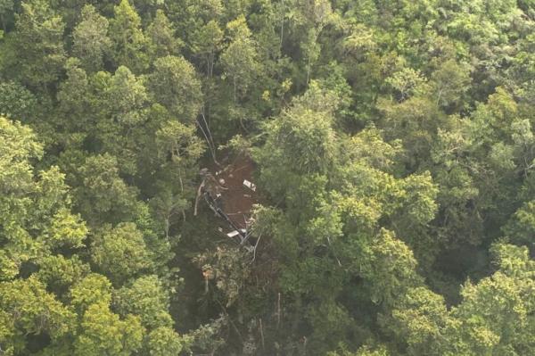 Terungkap! Helikopter Jatuh di Sekadau Kalbar Sempat Kirim Sinyal Darurat