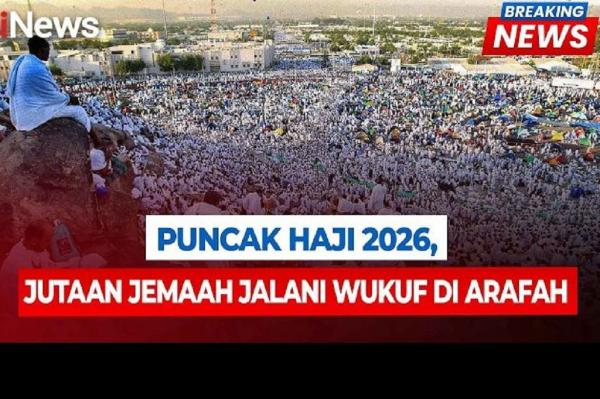 Puncak Ibadah Haji 2026, Jutaan Jemaah Wukuf di Padang Arafah - Bagian All