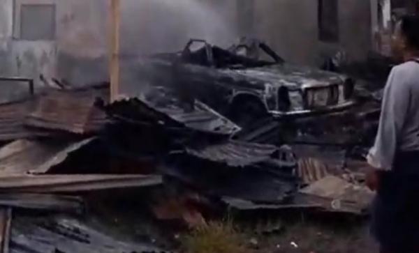 Pasar Ampalu Padang Pariaman Terbakar, Pedagang Rugi Miliaran Rupiah