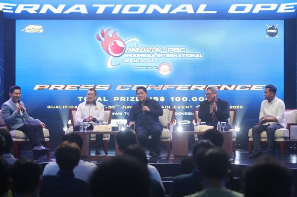 Erick Thohir Sambut Baik Predator - PBC Indonesian International Open 2026