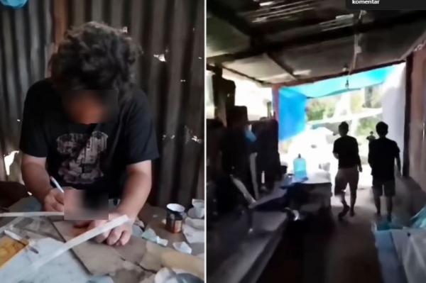 Viral Emak-Emak Seorang Diri Berani Rekam Lapak Diduga Bandar Sabu di ...