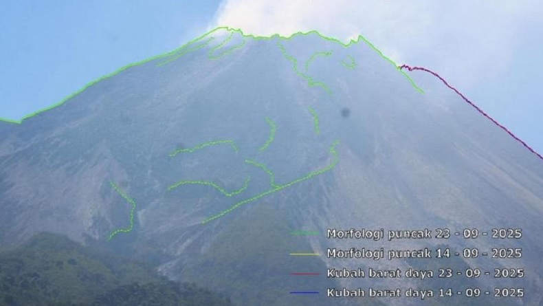 Aktivitas Gunung Merapi Meningkat, Guguran Lava Terjadi 88 Kali dalam ...
